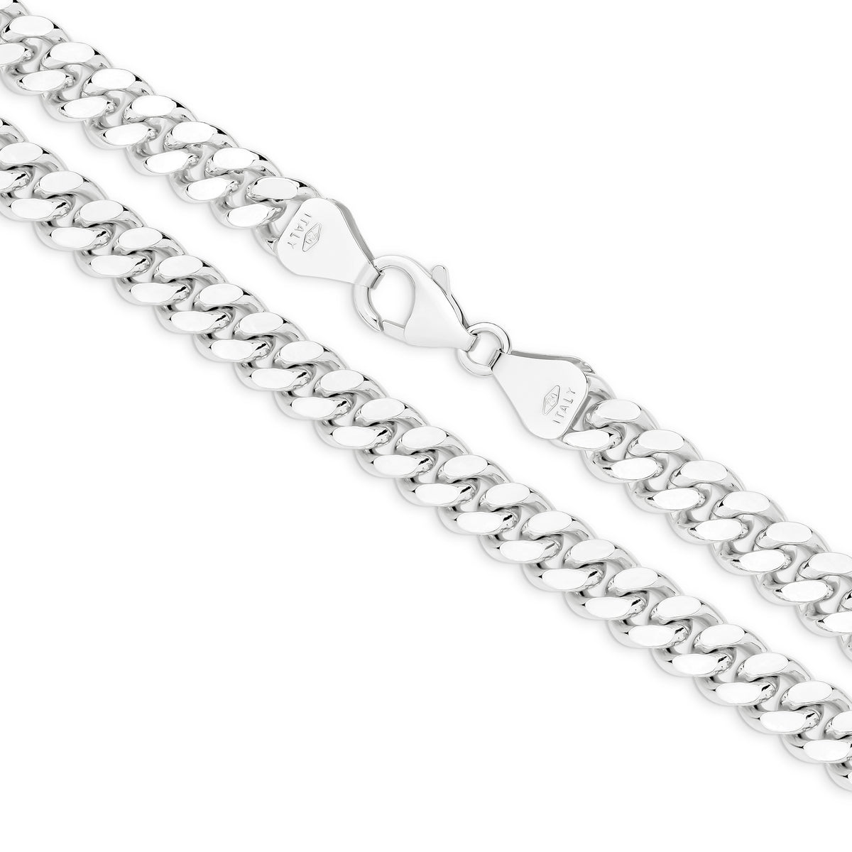 Diamond- cut Curb Style Chain – Indooroopilly Family Jewellers